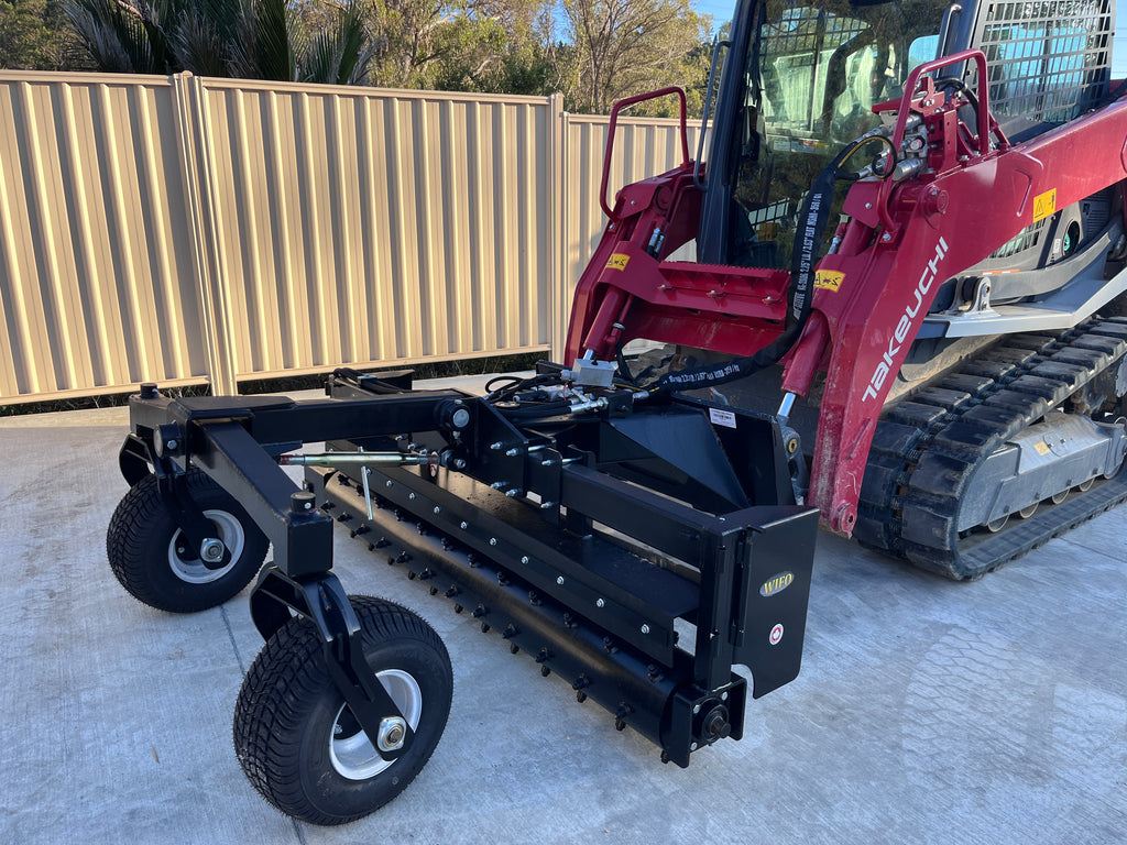 Wifo 72" Skidsteer Power rake – Implements Direct